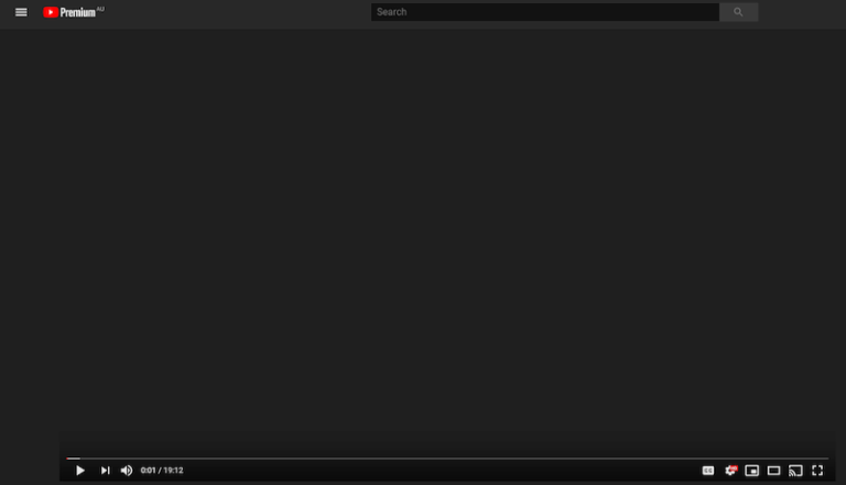 Plain Black Screen Youtube